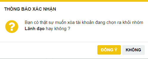 Quản trị tài khoản | VBDLIS Document